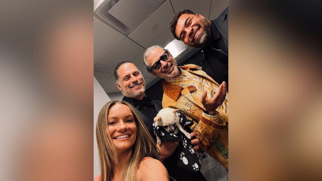 Joe Manganiello, Caitlin O'Connor, Jeff Goldblum and Cam Heyward cross ...