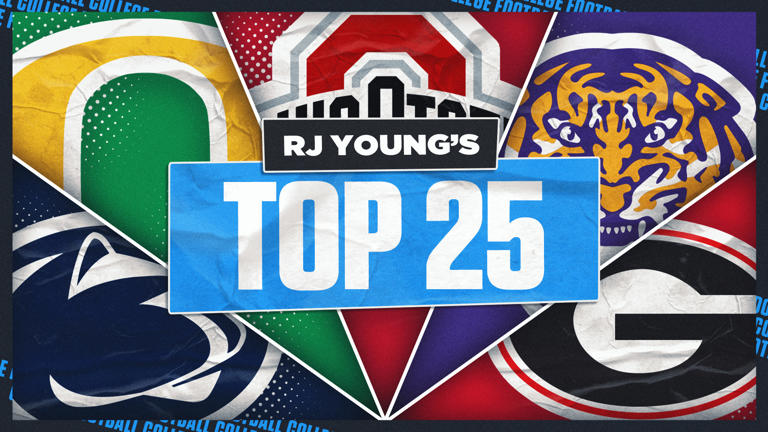 2025 College Football Rankings: Ohio State Stays No. 1 as Penn State ...