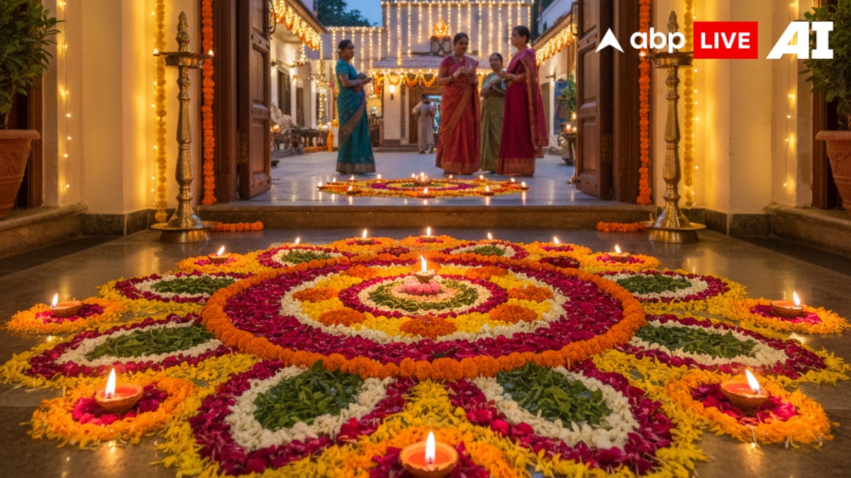 Diwali Flower Rangoli Design: 7 Stunning Ideas To Brighten Your 2025 ...