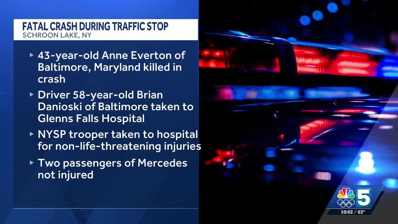 One killed in NYSP traffic stop crash