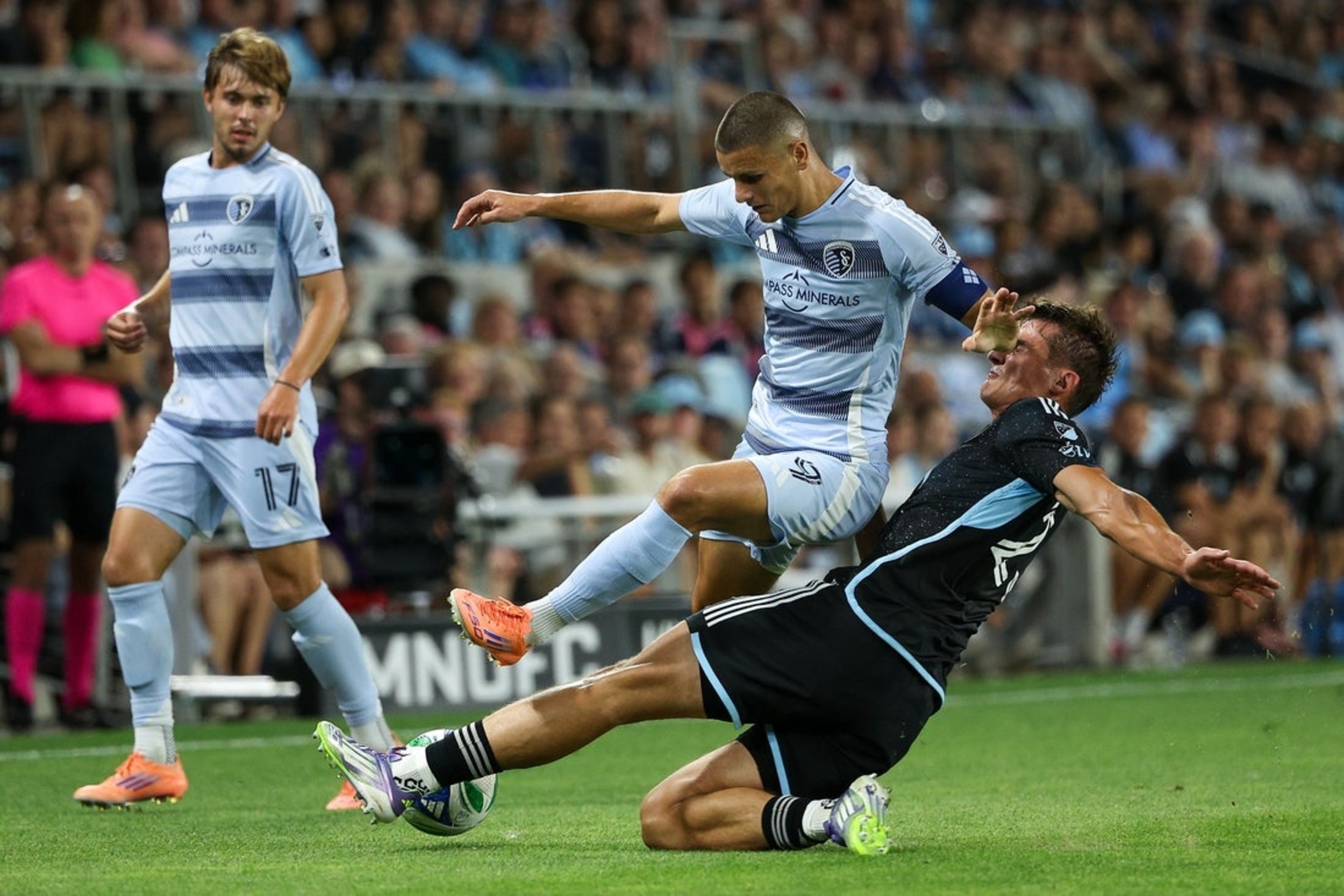 Anthony Markanich tallies brace as Minnesota tops Sporting KC in home ...
