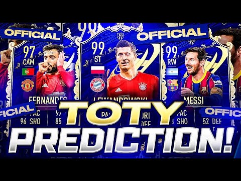 FIFA 21 team of the year prediction!