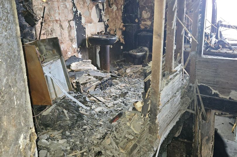 It was a normal night but within minutes they lost absolutely everything