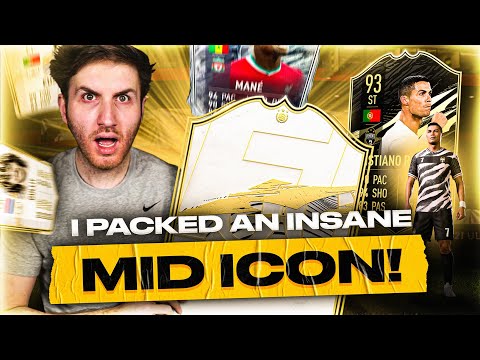 I packed a mid icon + 90 rated walkout in 1 pack?