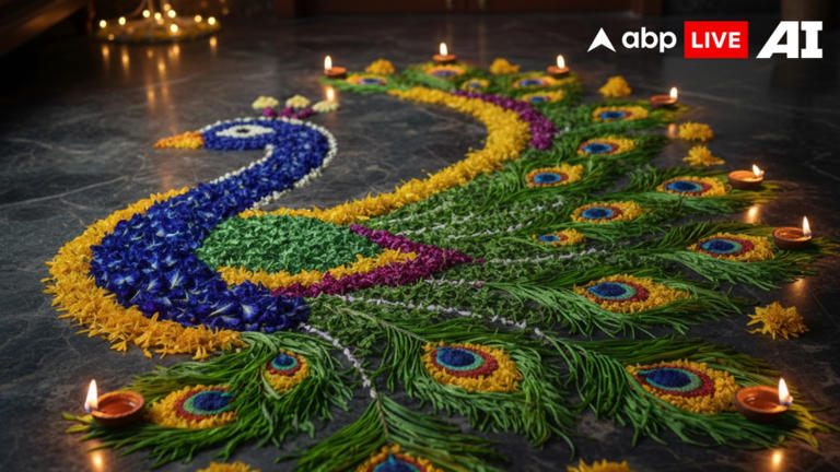Diwali Flower Rangoli Design: 7 Stunning Ideas To Brighten Your 2025 ...