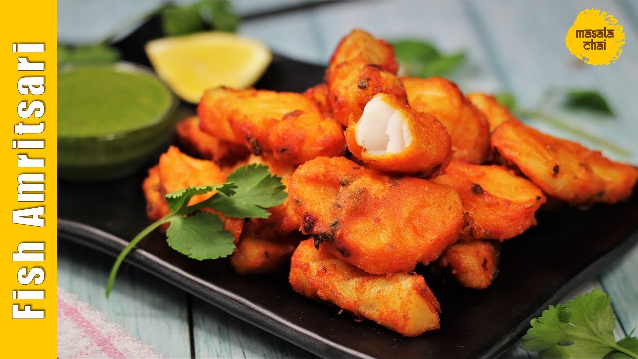 Amritsari Fish Fry – Punjabi-Style Fried Fish Recipe