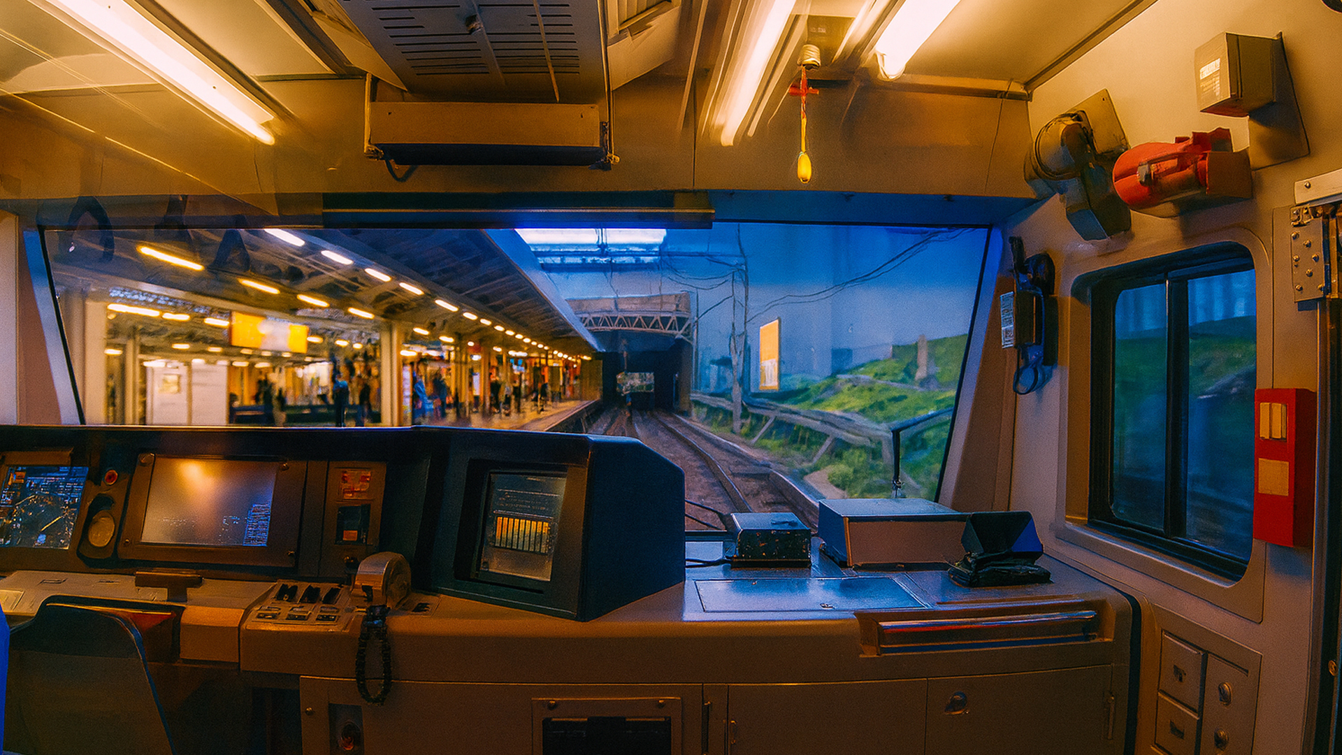 Unterwegs mit der Chūō-Linie in Tokio – Schneller Zug im 4K-Video