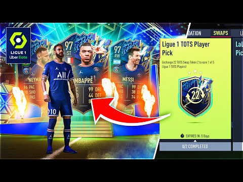 Opening 5 insane Ligue 1 TOTS swaps player pick packs