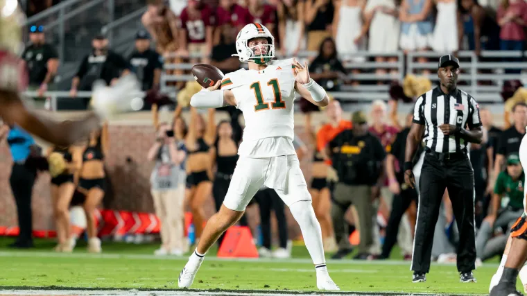 Carson Beck stats: Quarterback lights up Florida State in Miami win