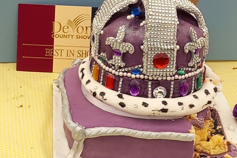 Devon baker's regal creation caught the eye of Princess Anne