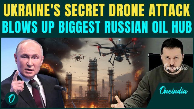 Ukraine STRIKES Russia’s Biggest Oil Refinery: Massive Drone Attack ...