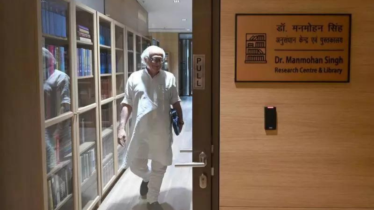 Delhi: Library at Congress headquarters tells tale of India's democracy