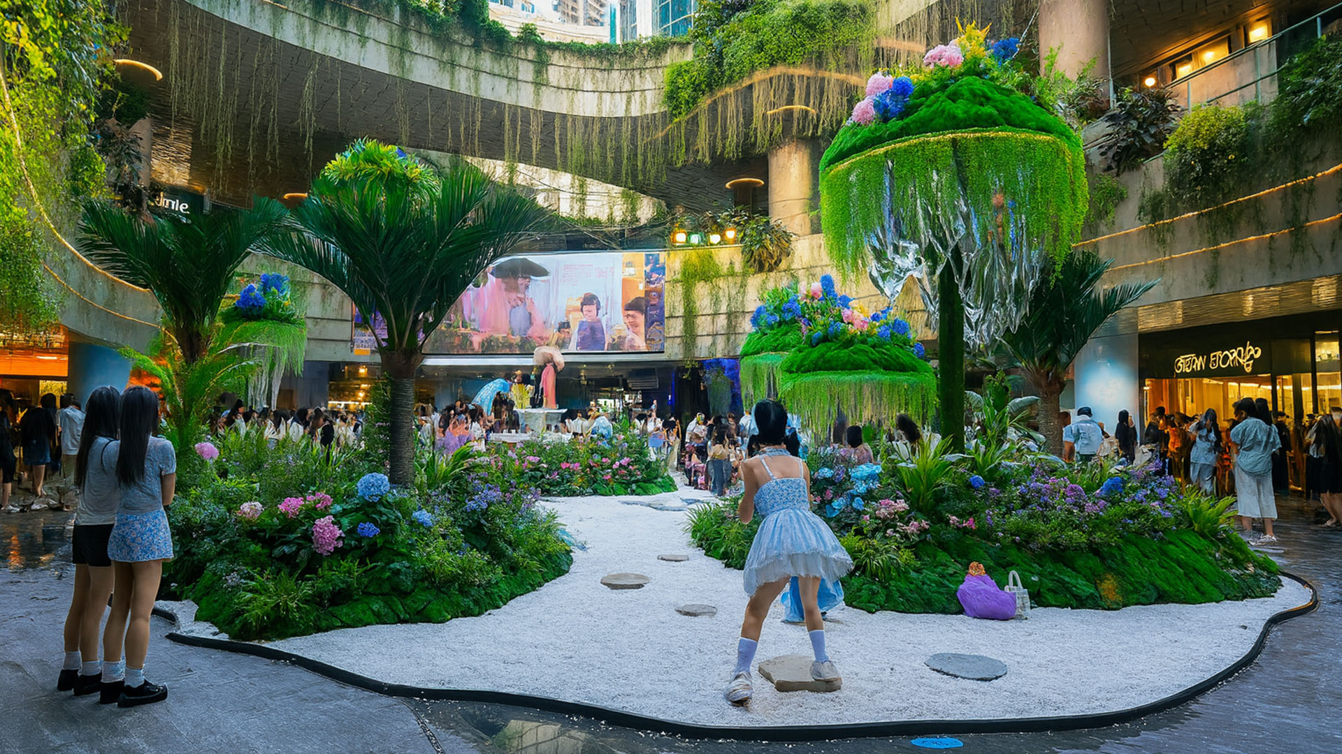 Walking Inside Forest Mall China – China 4K