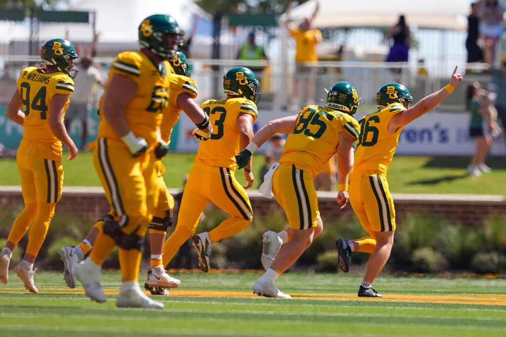 Connor Hawkins' kick after Jacob Redding's long pick-6 helps lift ...