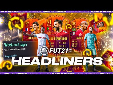 FIFA 21 headliners pack opening!