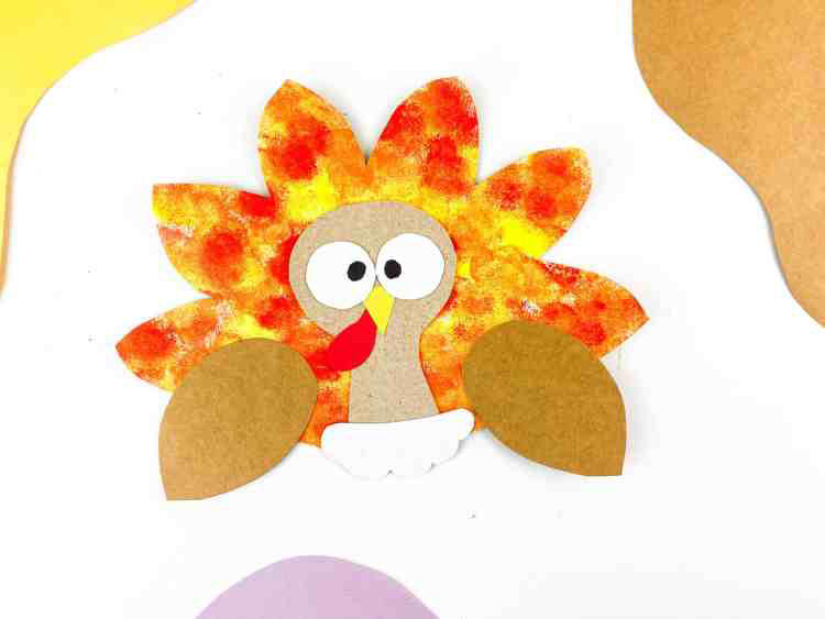 How to Make a Thanksgiving Turkey: Arts and Crafts for Kids