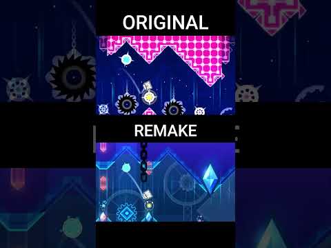 Original vs Remake Geometry Dash Levels Which Looks Cooler?
