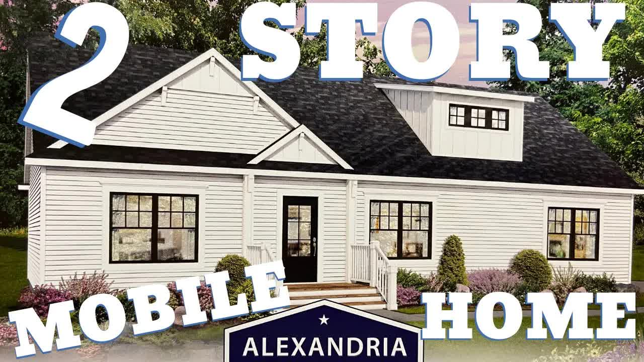 "Alexandria" by All American Homes | 3 Bed, 2 Bath Mobile House Tour