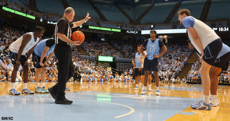New Faces Lead Scoring at UNC’s Blue-White Scrimmage