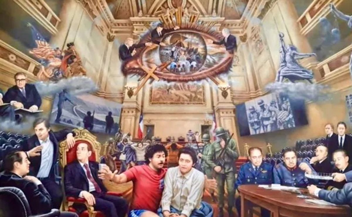 Carlos Caszely tras la impactante pintura que Eric Cantona presentó en ...