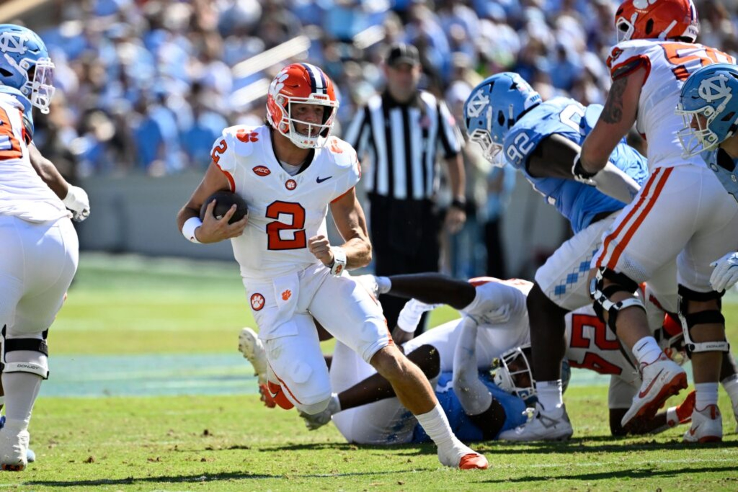 Clemson Dominates in Chapel Hill