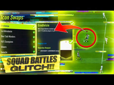 How to do the squad battles glitch in icon swaps!