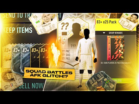FIFA 22 world's first 83+ x 25 icon swaps pack!