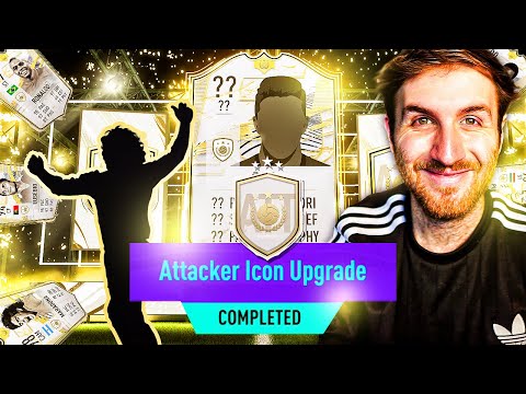 What do you get from a guaranteed icon attacker upgrade pack?
