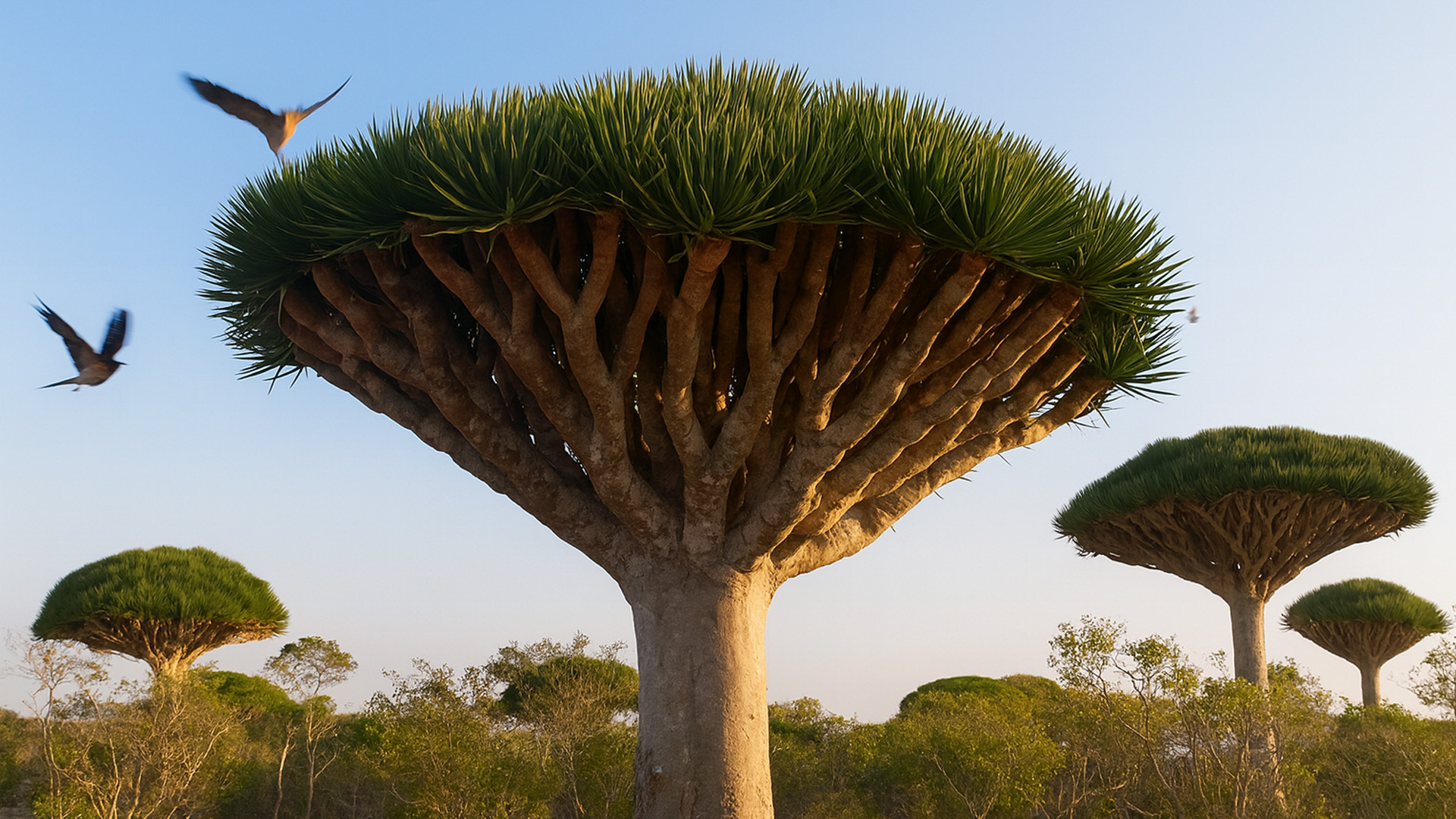 Dragon Blood Trees of Socotra – Yemen in 4K
