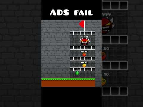 Geometry Dash Meme ADS FAILS Exposed