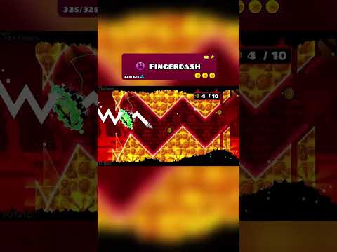 The hardest coin in Fingerdash #shorts #deluxe12