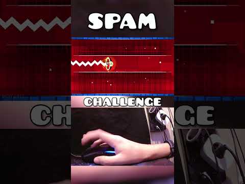 SPAM Levels Of Difficulty In Geometry Dash #shorts #geometrydash