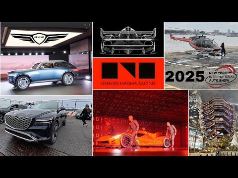 Título: Genesis en el Auto Show de NY 2025 | Concepto X Gran Equator ...
