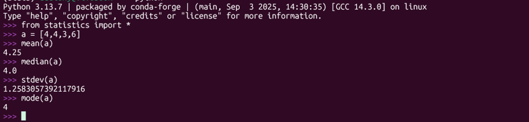 How to Use the Python Statistics Module