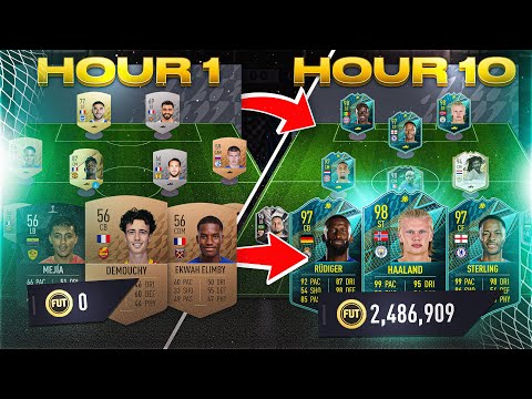 What's the best team you can make in 10 hours on FIFA 22?