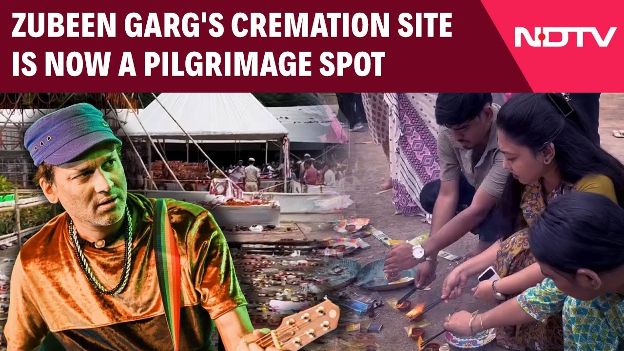 Zubeen Garg's Cremation Site Is Now A Pilgrimage Spot: Thousands Pay ...