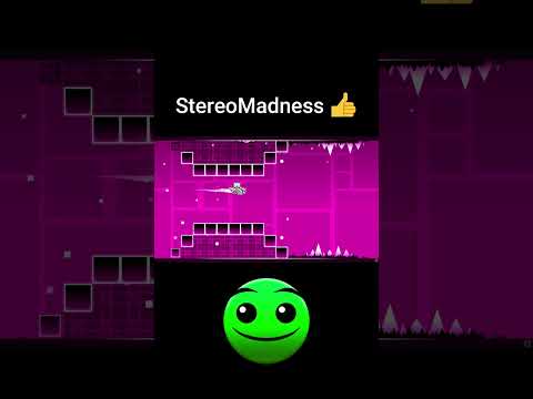 Geometry Lite - First level, Stereo Dash, 100% complete #shorts #deluxe12