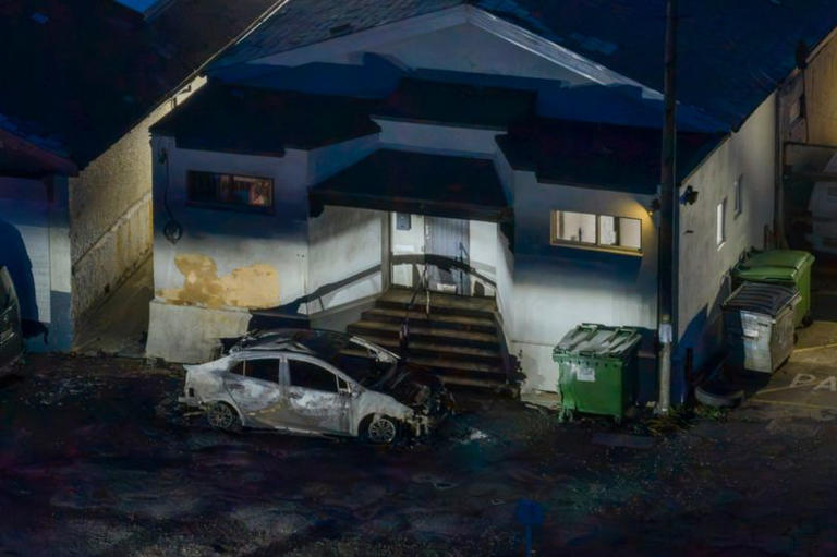 Police investigating fire at mosque as hate crime