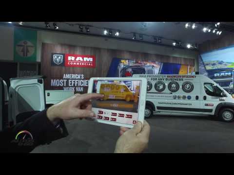 Aplicación de realidad virtual de RAM ProMaster Trucks en el Auto Show ...