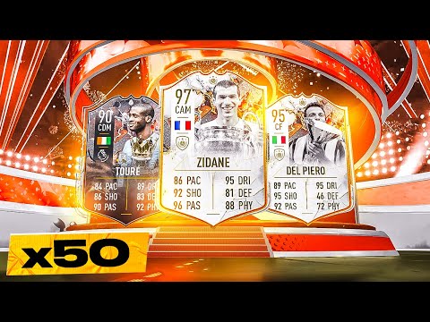 I packed 6 x Trophy Titans icons in a FIFA 23 pack opening!