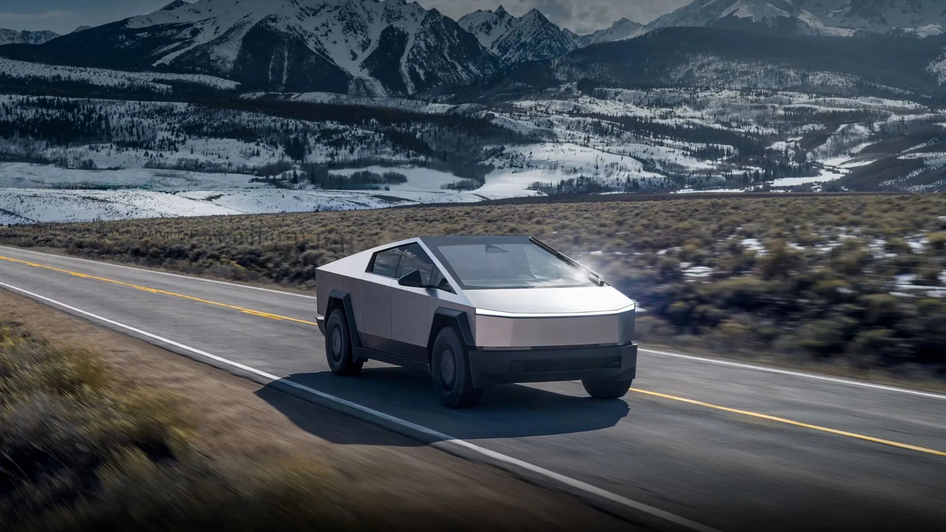 Tesla patents inflatable Cybertruck spoiler to cut drag and boost ...