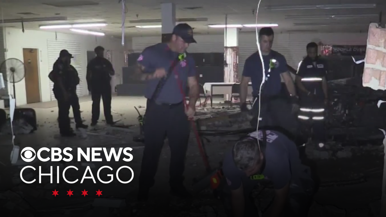 3 people taken to hospital after car hits building in Dolton, Illinois