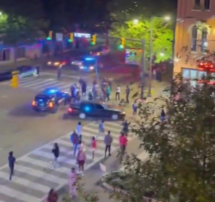 Two killed and 14 injured after mass shooting