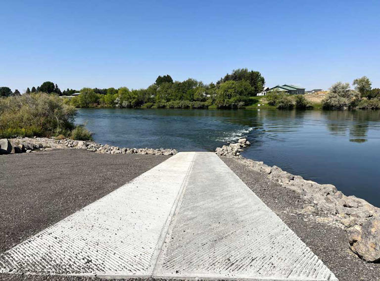 Improved Cedar Point Boat Launch allows for easier river access