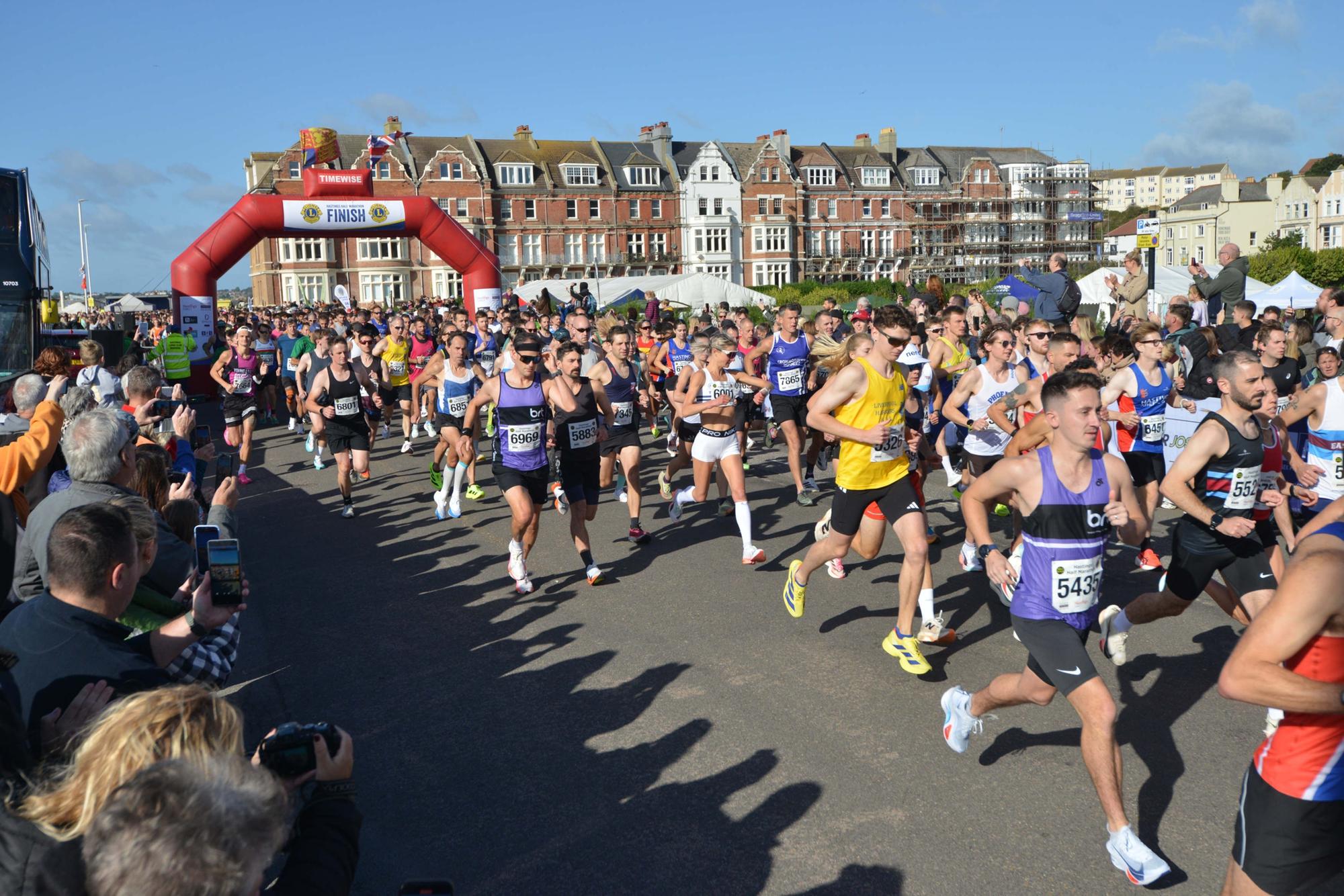 Award-winning Hastings half marathon in photos - flashback to 175 great ...