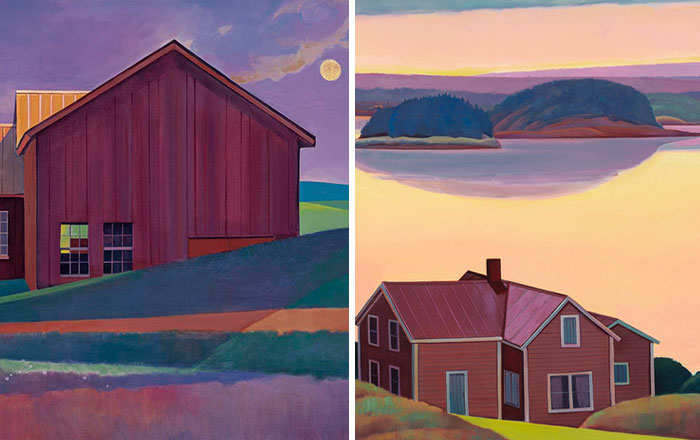 21 Landscape Paintings By Susan Abbott