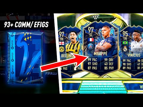 FIFA 23 25 x 93+ EFIGS TOTS upgrade packs!