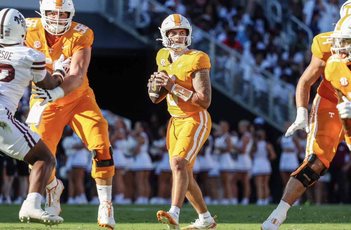 ESPN's latest College Football Playoff projection has the Tennessee ...