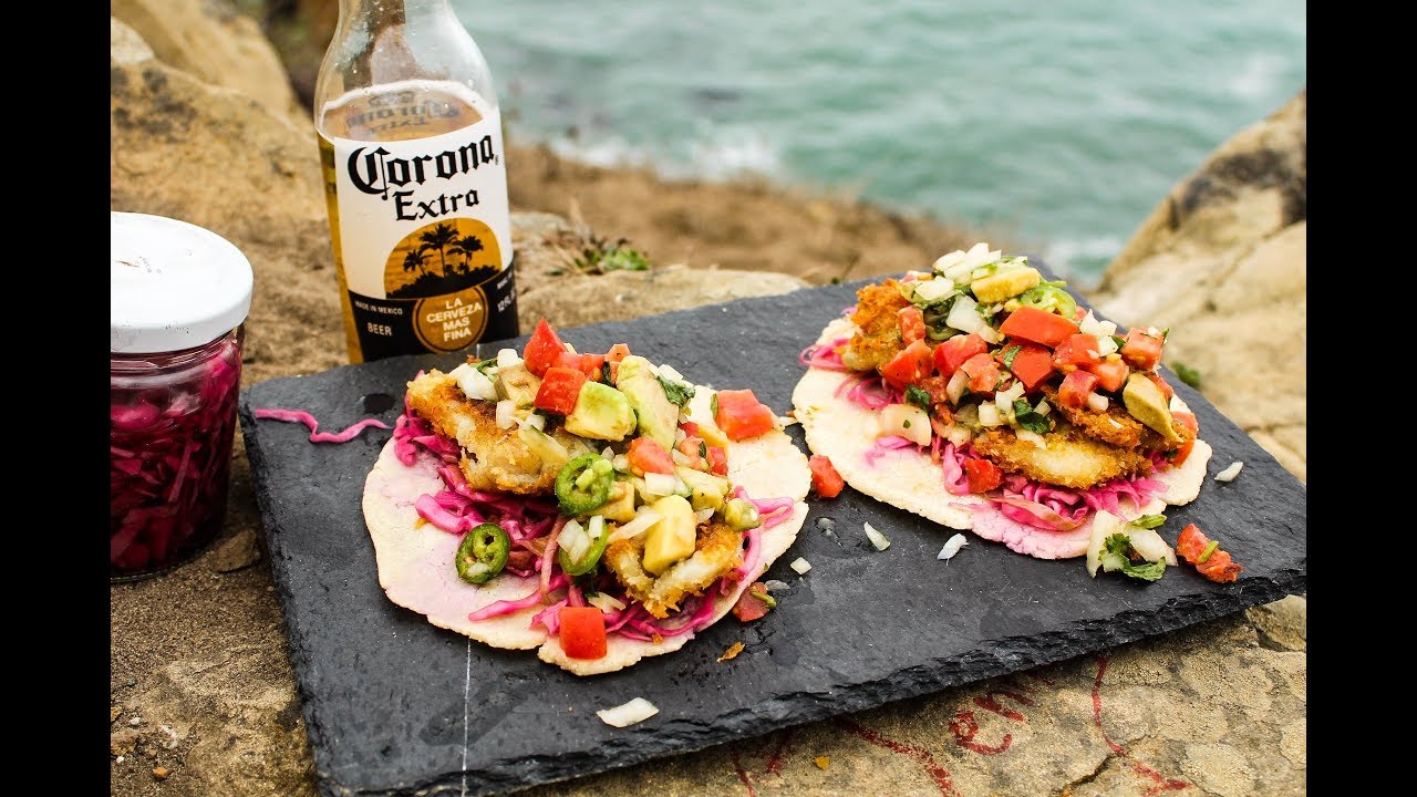 Make the best fish tacos outdoors!