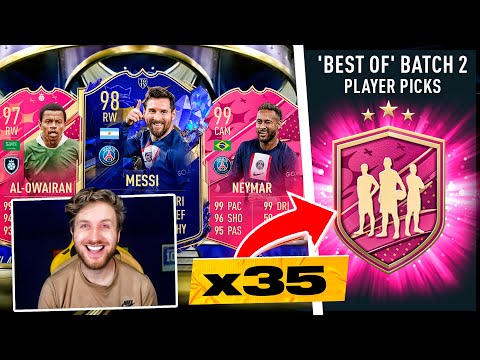 FIFA 23 35 x best of batch 2 FUTTIES player pick packs!